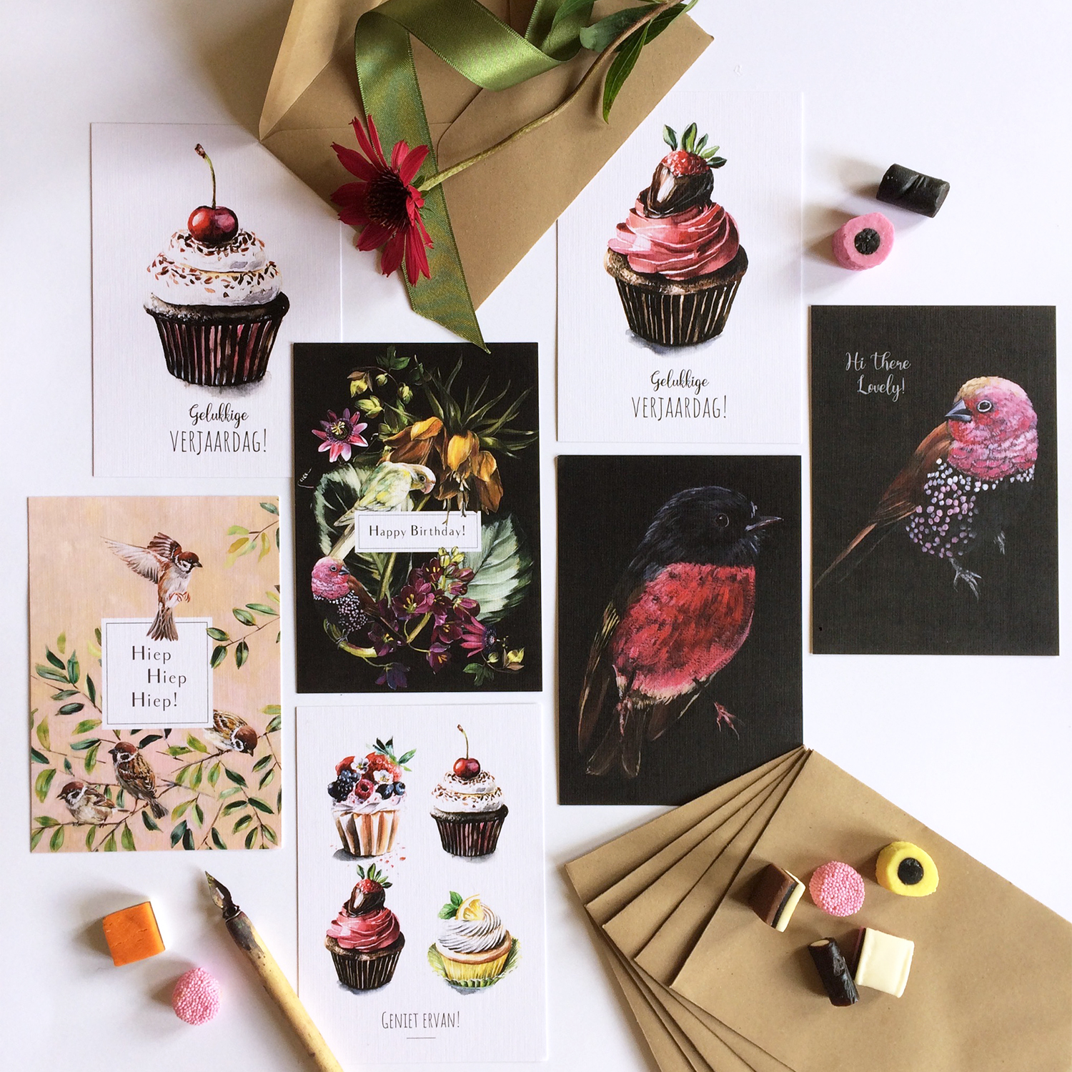 Birthday Cards - By Noon